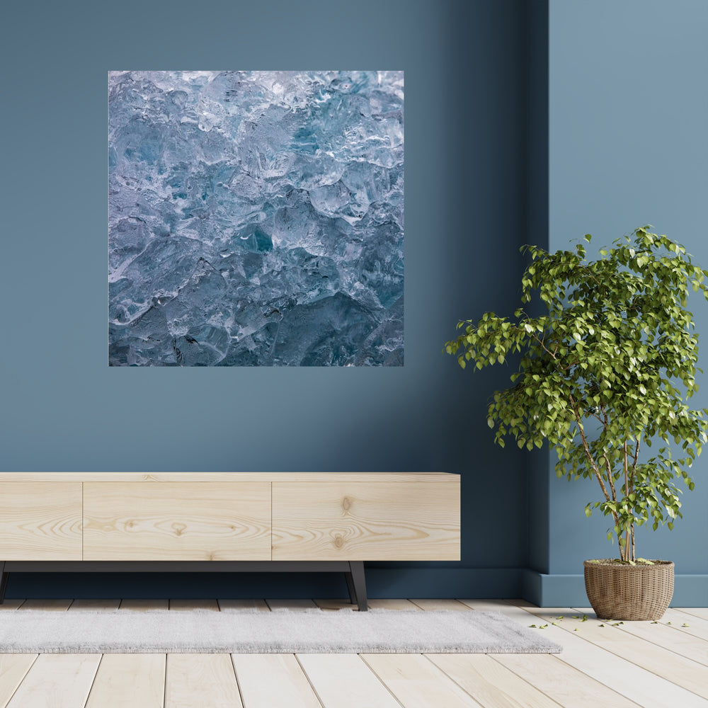 Color of Ice – Alaska Glacier Ice Close-Up Abstract Fine Art