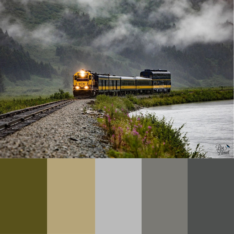 Aboard Alaska - Limited Edition Train Art – Lisa Blount Photography